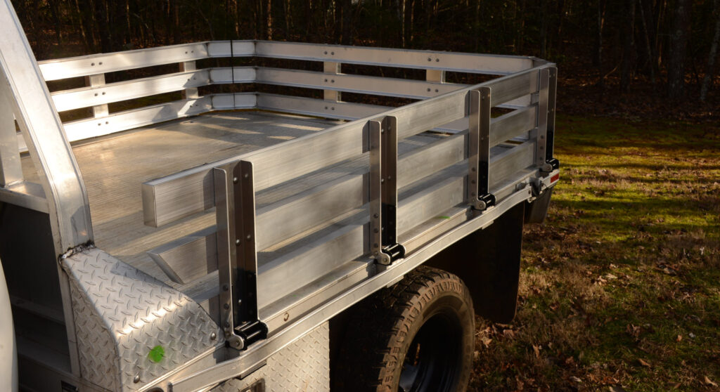 HingePost - Foldable, Auto-locking Flatbed Stakes