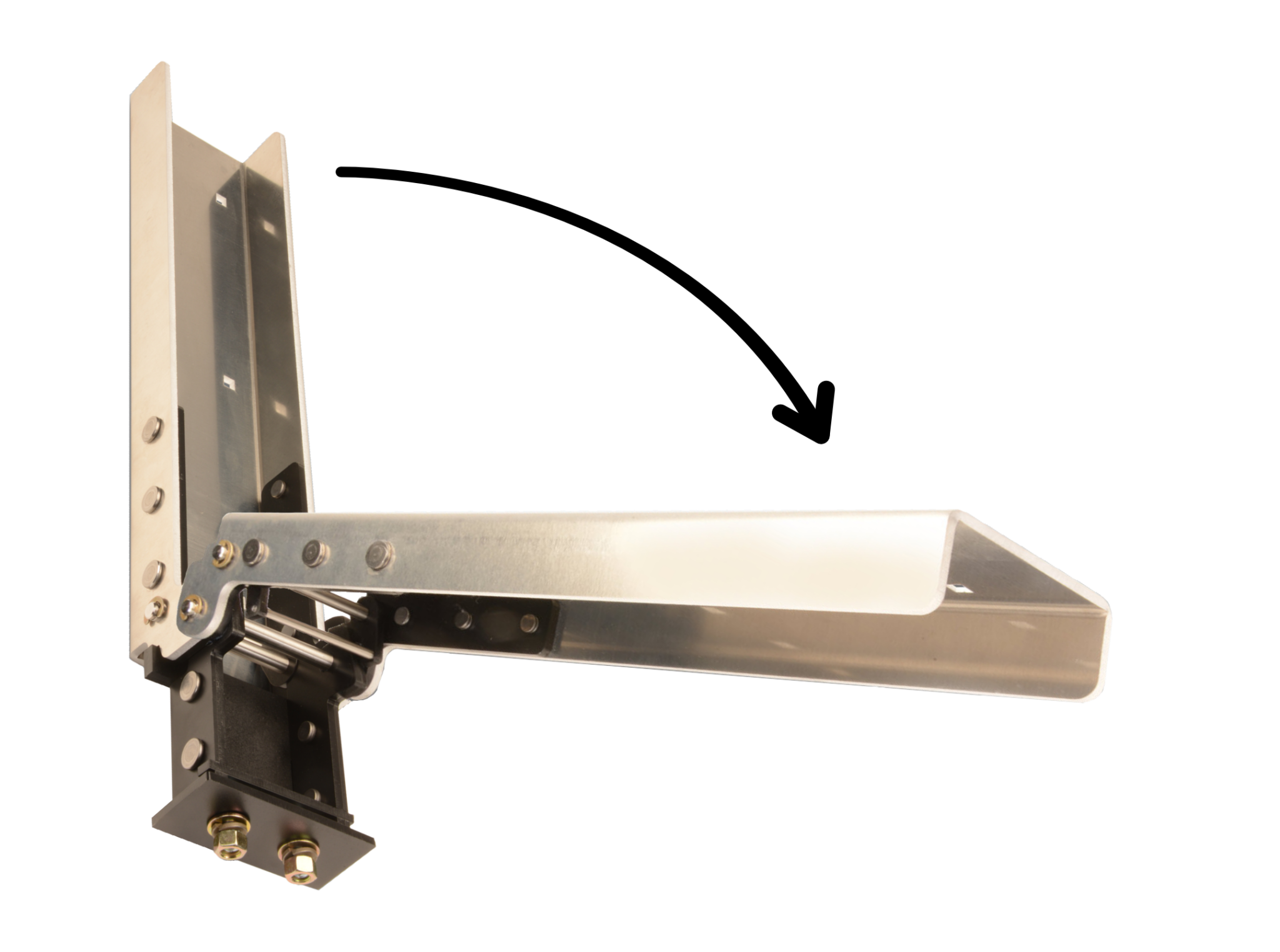 HingePost - Foldable, Auto-locking Flatbed Stakes